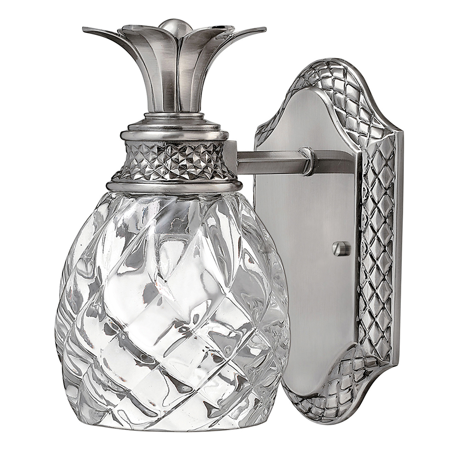 Atrium Bathroom Wall Light Nickel - Christophe Living