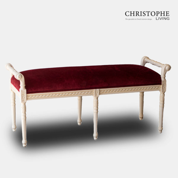 French Bed-End Stools | Walnut Timber or Painted | Luxury Craftsmanship