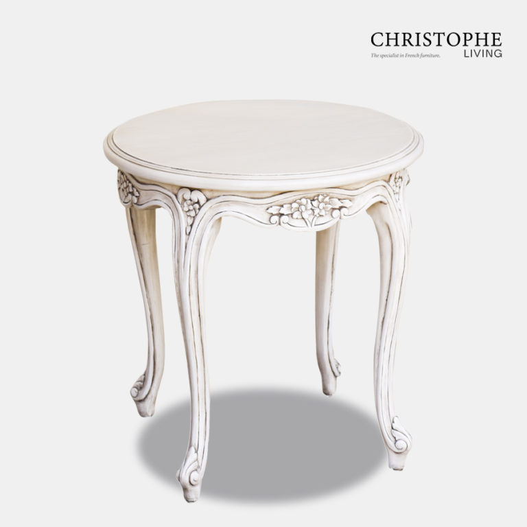 French Side Table | Walnut Or Painted | Classic French Provincial