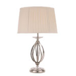 Coach Table Lamp in Polished Nickel | Shop Now | Christophe Living